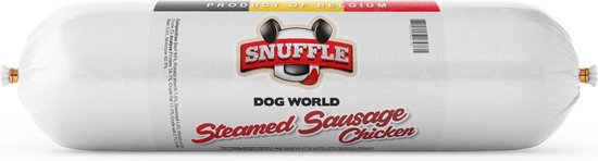 Snuffle Steamed Sausages Chicken 10x 200gr. | bol