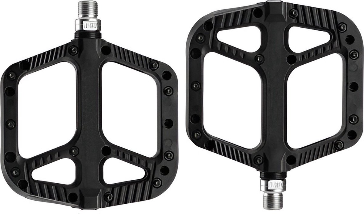 Voltano MTB / Race Fietspedalen – Zwart – Antislip – Grip Pinnen ...