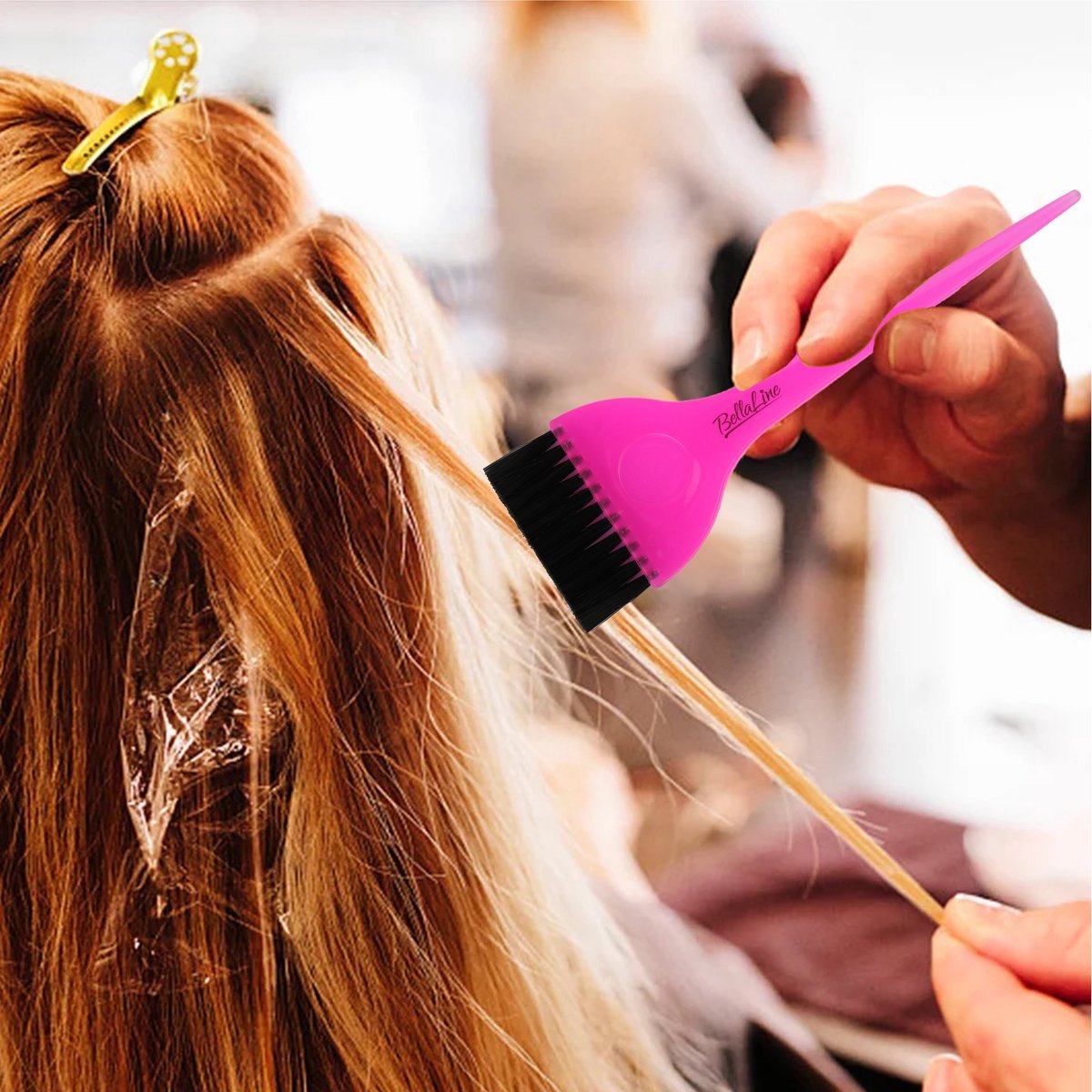 Haarverf set 7 delig - BellaLine - Kappers Producten - Verfkwast - Haar ...