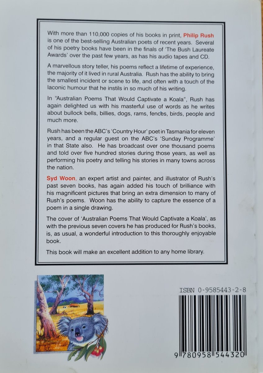 Australian poems that would captivate a koala, Philip R. Rush ...