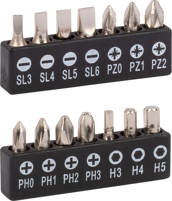 Powerplus POWX00408 - Compacte multifunctionele schroevendraaier - 3.6V ...