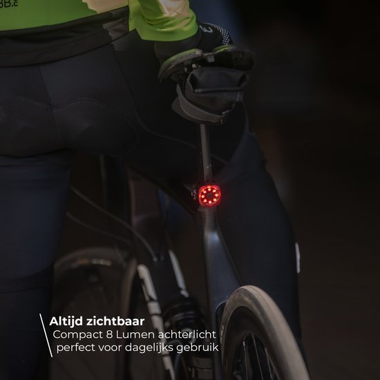 BBB Cycling Spirit Minilamp Achterlicht Fiets - Fietsverlichting USB ...