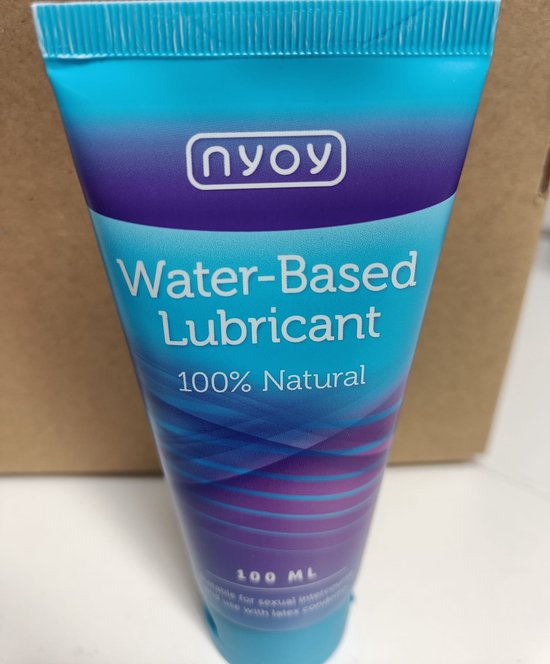 NYOY Glijmiddel op water basis - 100 % natuurlijk - 100 ml. | bol.com