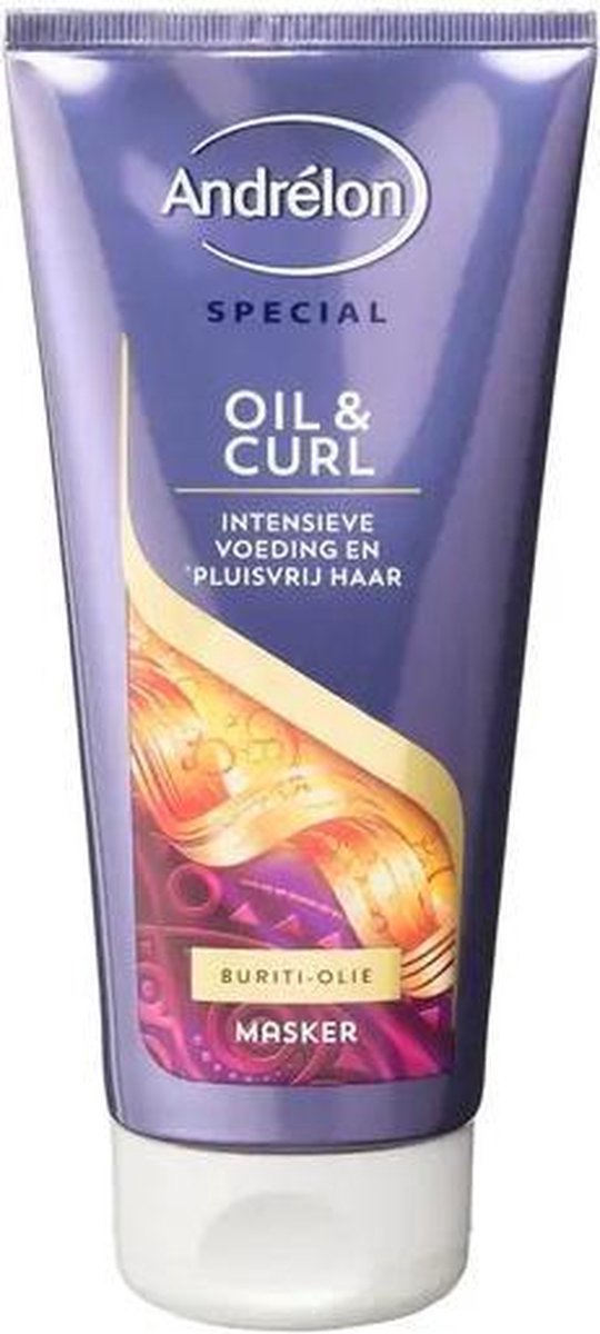 Andrélon Haarmasker Oil & Curl - 180 ml | bol