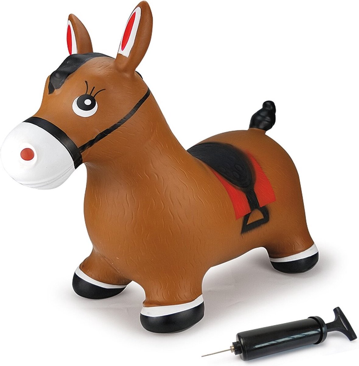 JAMARA Skippybal paard met pomp bruin | bol.com