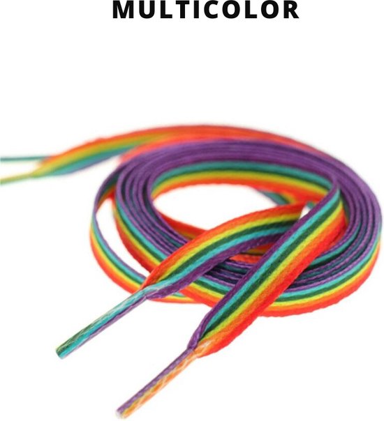 Beste Veters - Veters - Schoenaccessoires - Regenboog veters ...