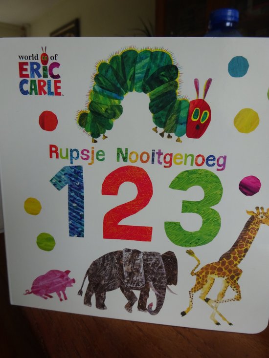 Eric Carle Rupsje Nooitgenoeg 1, 2, 3.. | 9789462292819 | Boeken | bol.com