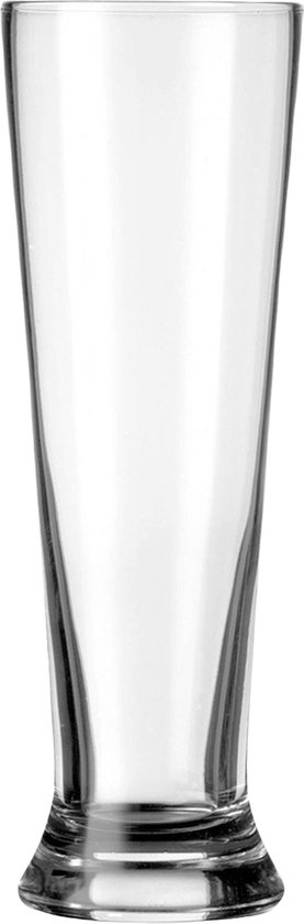 Bierglas op Voet 250ml - Onbreekbaar Kunststof - Transparant - 2 Stuks | bol