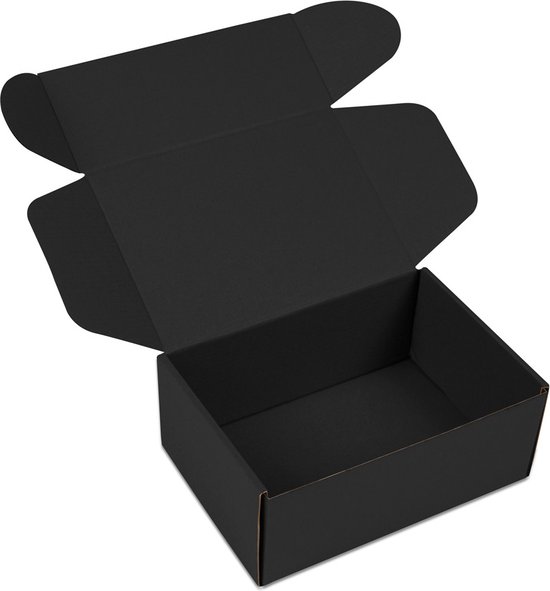 Verzenddozen 460x345x110mm Zwart - 25 st | bol