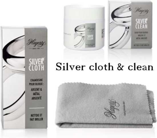 HAGERTY Silver clean en Silver cloth White line *COMBO* Schoonmaak ...