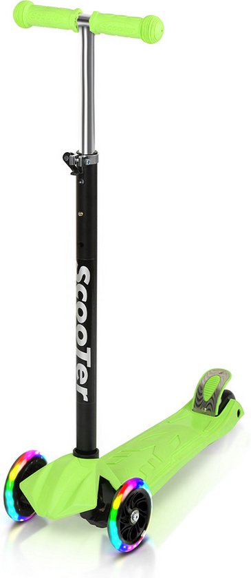 Kinderstep - Step - Met lichtgevende wielen - voor Jongens en Meisjes ...