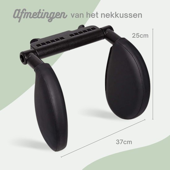 Verstelbare hoofdsteun Auto - Inclusief Slaapmasker - Neksteun ...