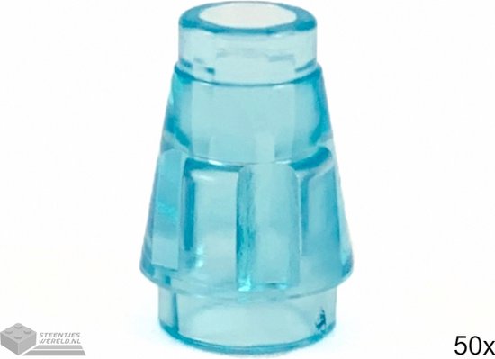 LEGO 4589b Doorzichtig lichtblauw 50 stuks | bol.com