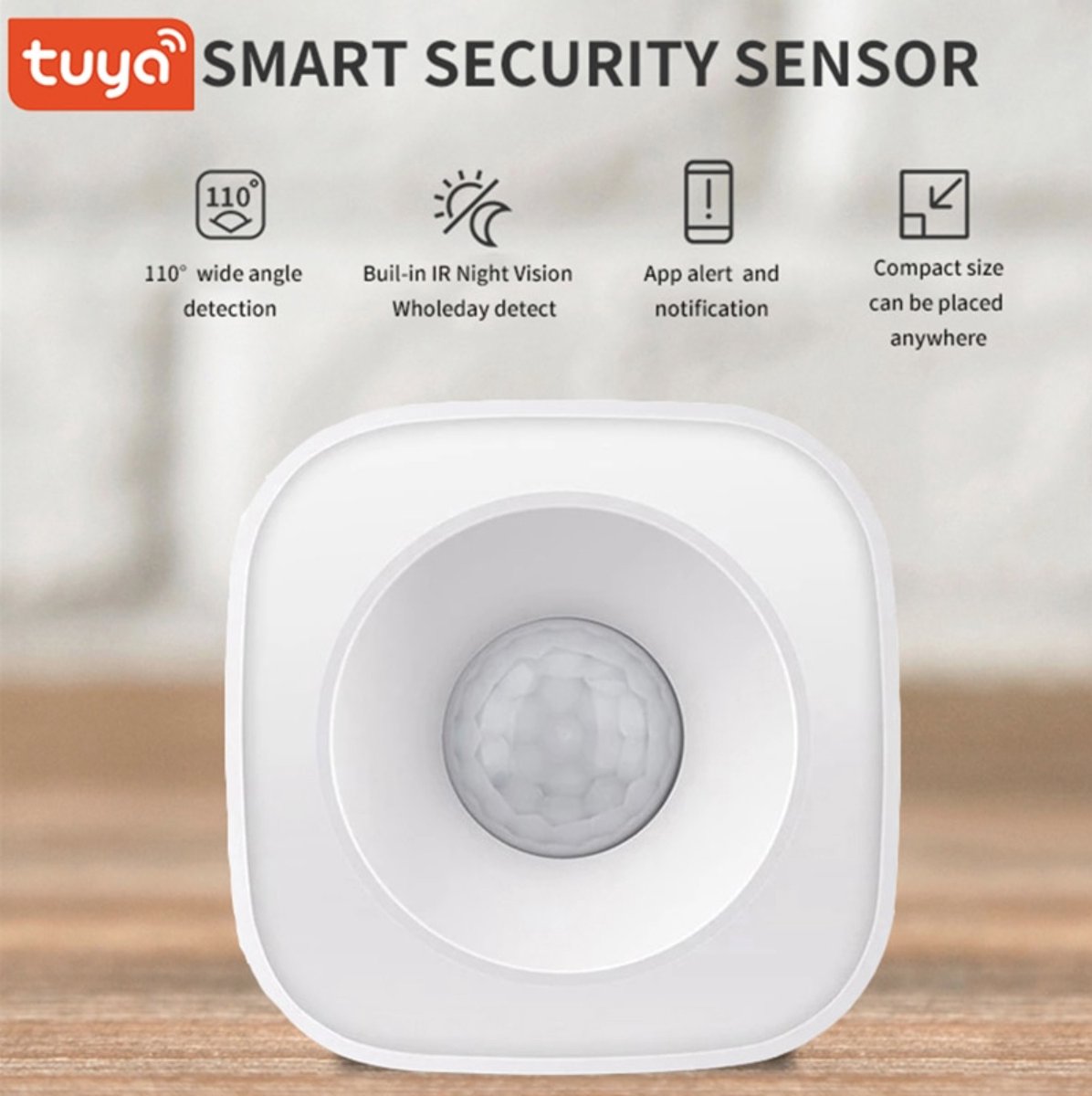 Hozey Smart - Bewegingssensor - Motion Detector - APP Melding - Slimme ...