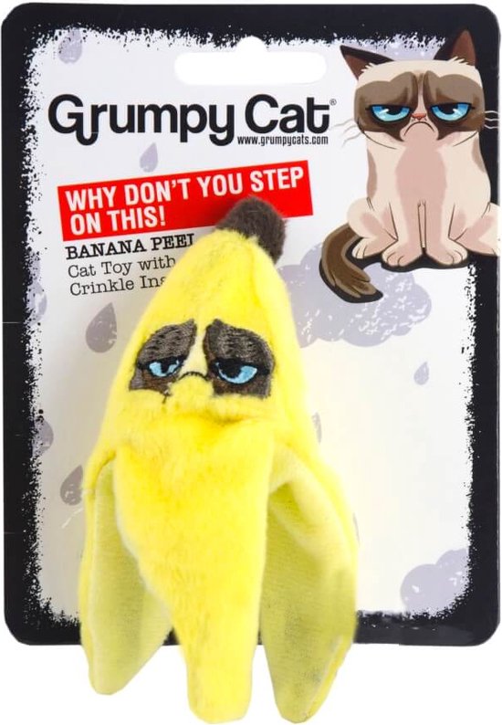 Grumpy Cat Banana Peel | bol