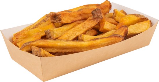 Frietbakje A13 premium 150x70mm - 500 st/ds. | bol