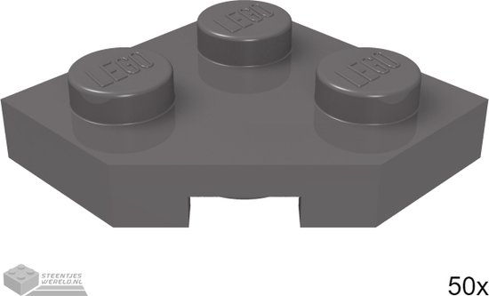 LEGO 26601 Donker blauwgrijs 50 stuks | bol.com