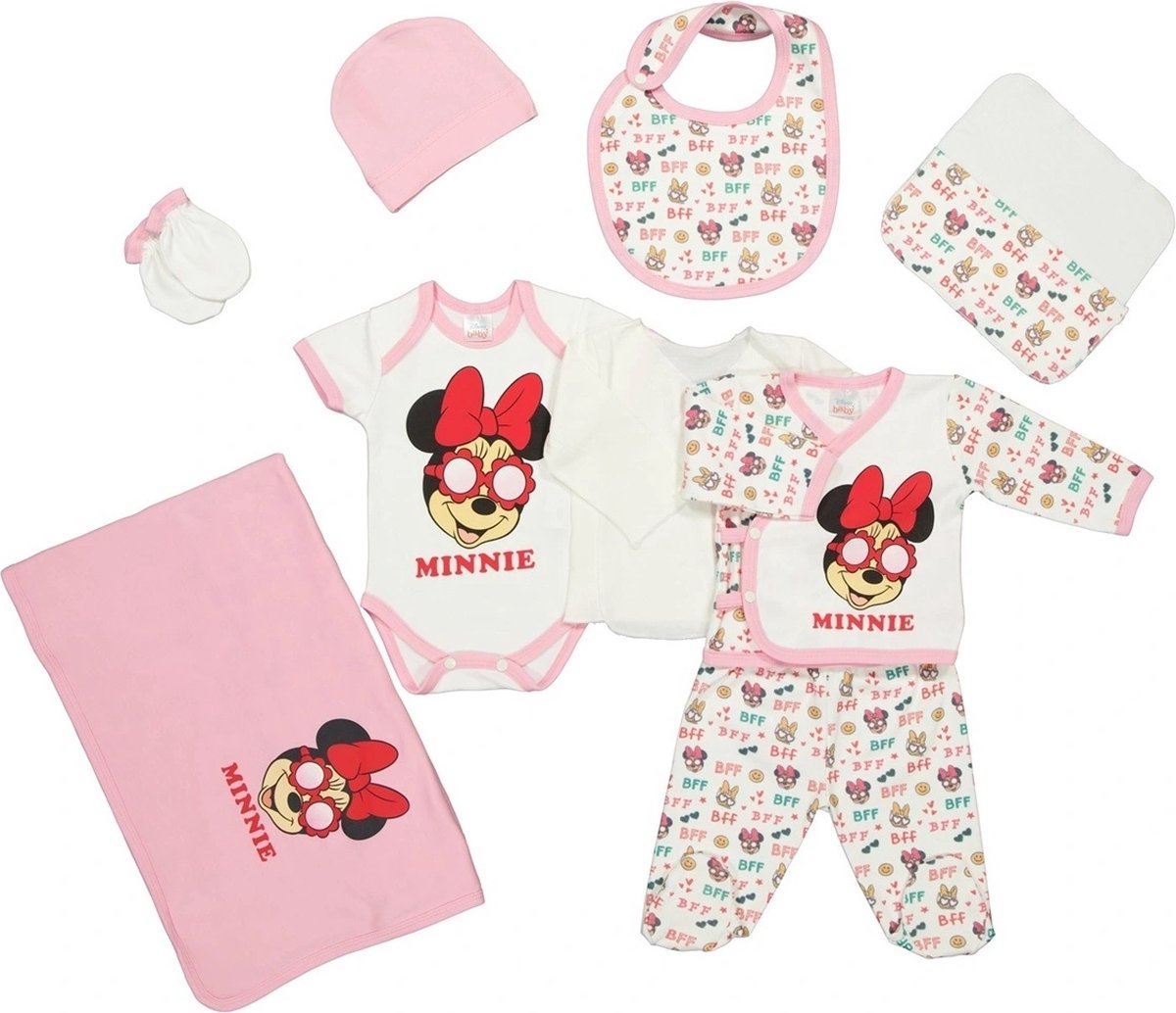 Minnie mouse tas cadeau - Minnie mouse 10-delige newborn set ...
