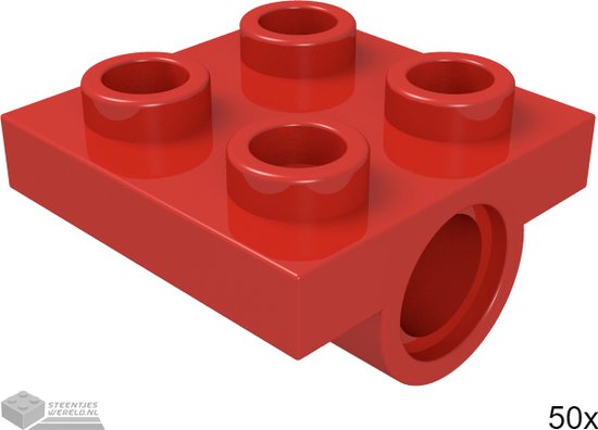 LEGO 2817 Rood 50 stuks | bol.com