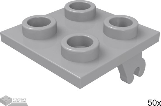LEGO 2415 Licht blauwgrijs 50 stuks | bol.com
