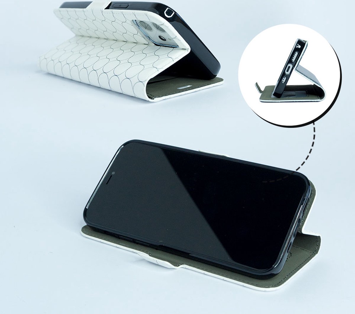 Telefoonhoesje Geschikt Voor Apple Iphone 12 Mini Portemonneehoesje