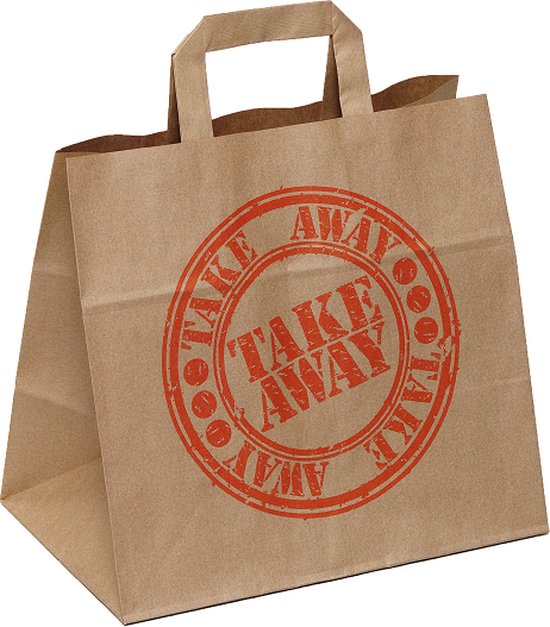 25 x Paper bags 26 x 17 x 25cm | bol