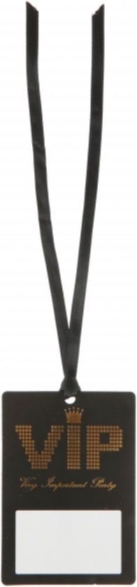10 Name tags VIP van karton aan satijn lint - vip - kaart - tag ...