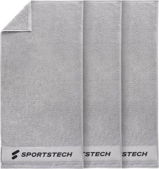 Sportstech handdoek TWL50 | set van 3 | hoge kwaliteit handdoek voor ...