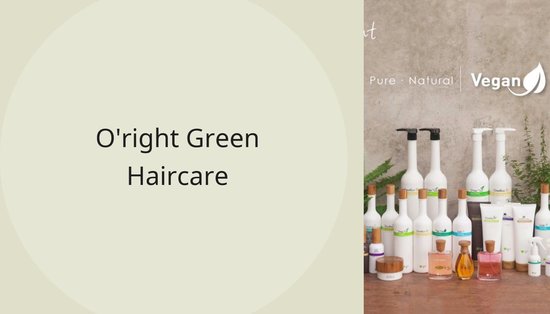 O'right Green Tea Shampoo Forest Green Edition 400ml - Werelds groenste ...
