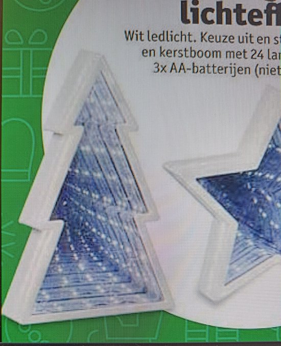 Spiegelbox met holografisch lichteffect | bol