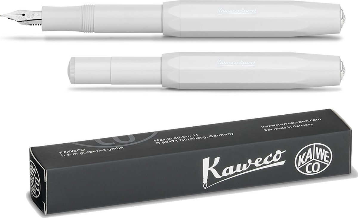 Kaweco - Coffret cadeau - (5 pièces) - Stylo plume Sport Skyline Wit ...