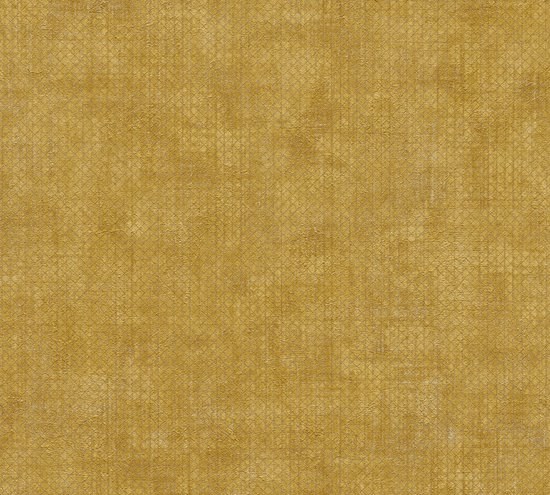 GRAFISCH BEHANG | Ruitjes - goud geel - A.S. Création The Bos | bol