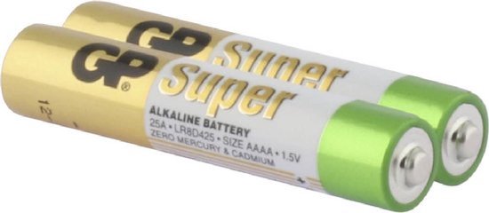 GP Super Alkaline AAAA batterijen - 2 stuks | bol