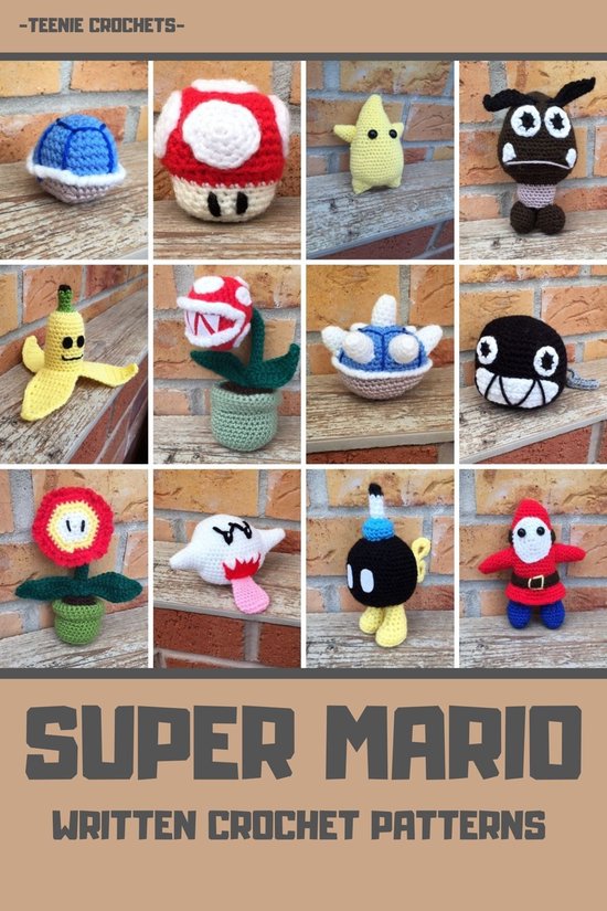 12 Super Mario Crochet Patterns (ebook), Teenie Crochets ...
