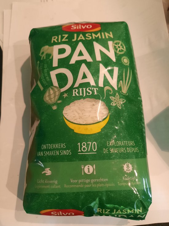 Silvo® | 10 x 1kg Pandan Rijst | voordeelverpakking | riz jasmin ...