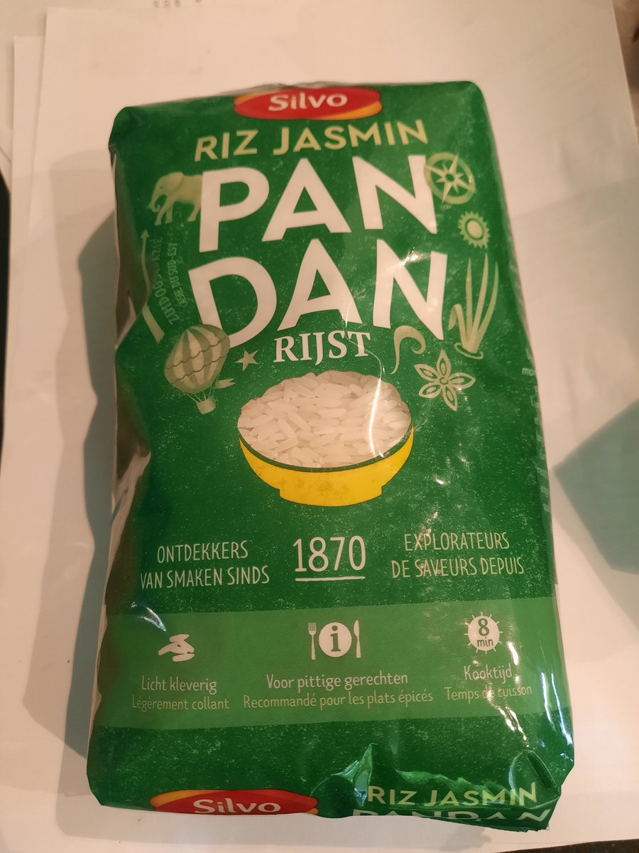 Silvo® | 10 x 1kg Pandan Rijst | voordeelverpakking | riz jasmin ...
