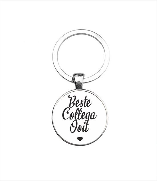 Sleutelhanger Glas - Beste Collega Ooit | bol.com