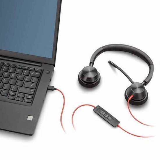 Poly - Plantronics Blackwire 3320 USB-A Headset | bol