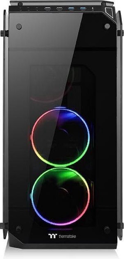 Thermaltake View 71 TG RGB (Tempered Glass) PC Case - Black | bol.com