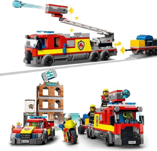 LEGO City Brandweerteam - 60321 | bol
