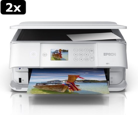 2x Epson Expression Premium XP-6105 - All-in-One Printer | bol.com