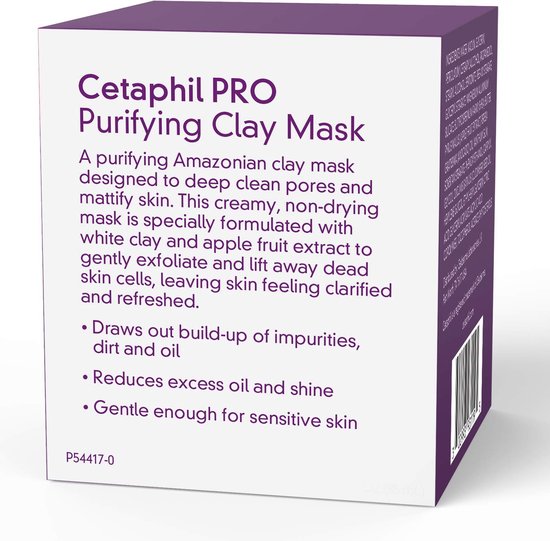 Cetaphil Pro Dermacontrol Purifying Clay Mask with Bentoniet klei voor ...