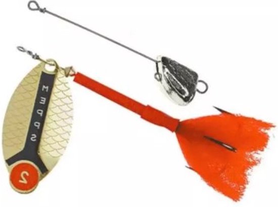 Mepps lusox - 7 cm - goud | bol.com