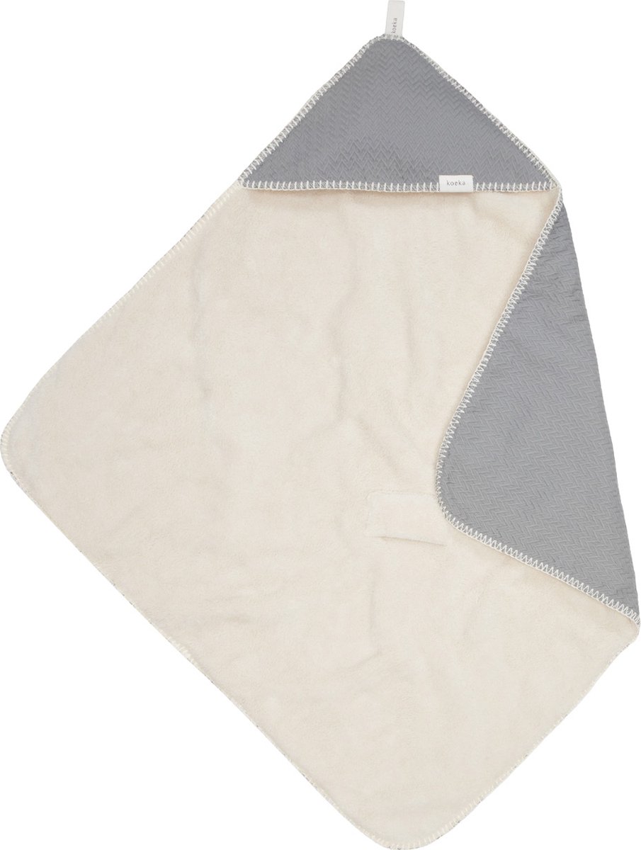 Koeka Baby Omslagdoek teddy Stockholm - grijs | bol.com
