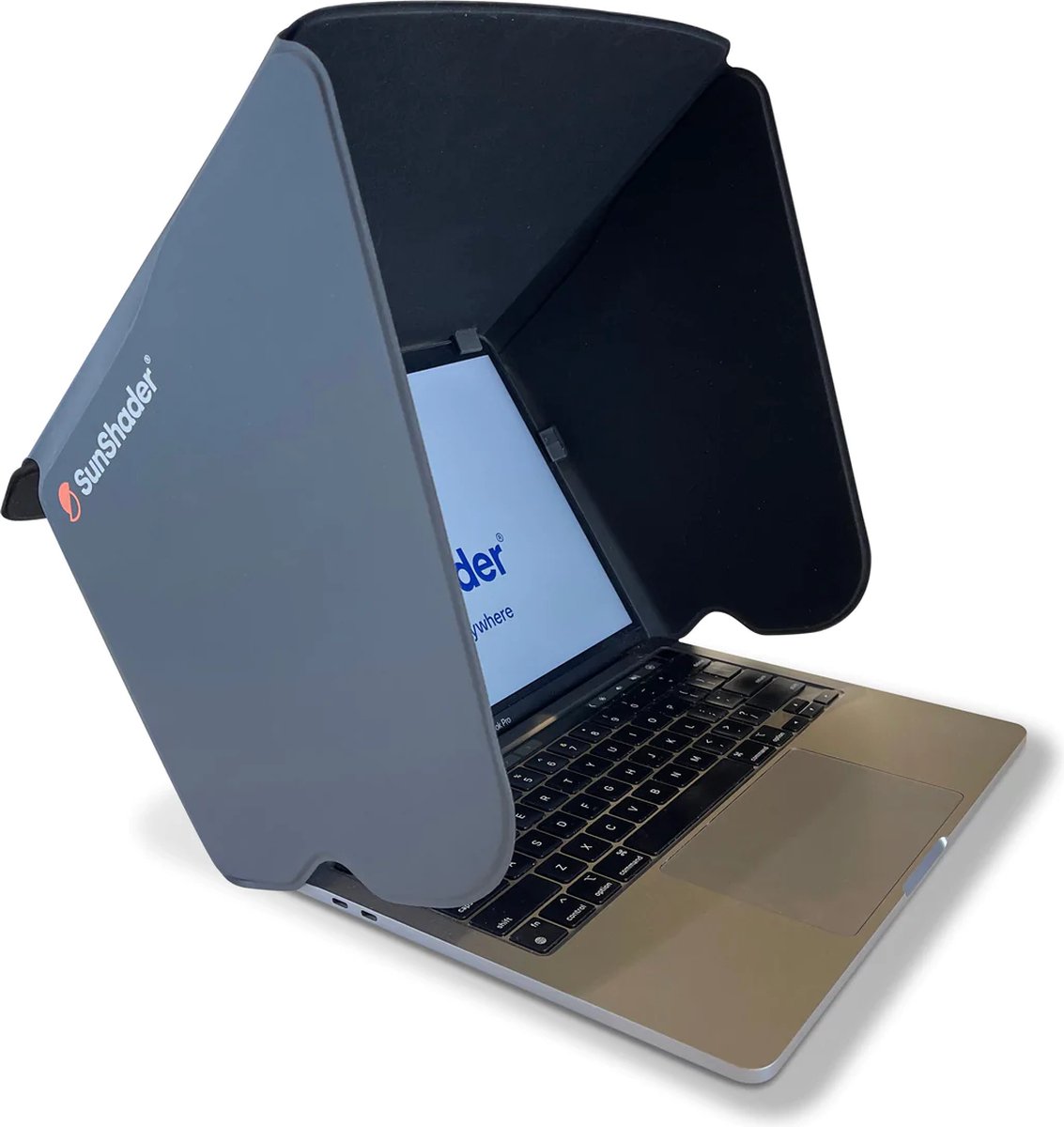 SunShader 2 Medium Charcoal Grey - Laptop Sun, Heat & Privacy Shade ...
