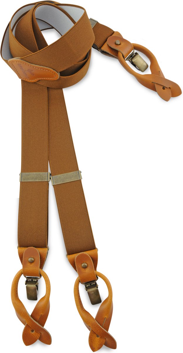 Sir Redman - bretels combi pack - Correy Chic - cognac / oker | bol.com