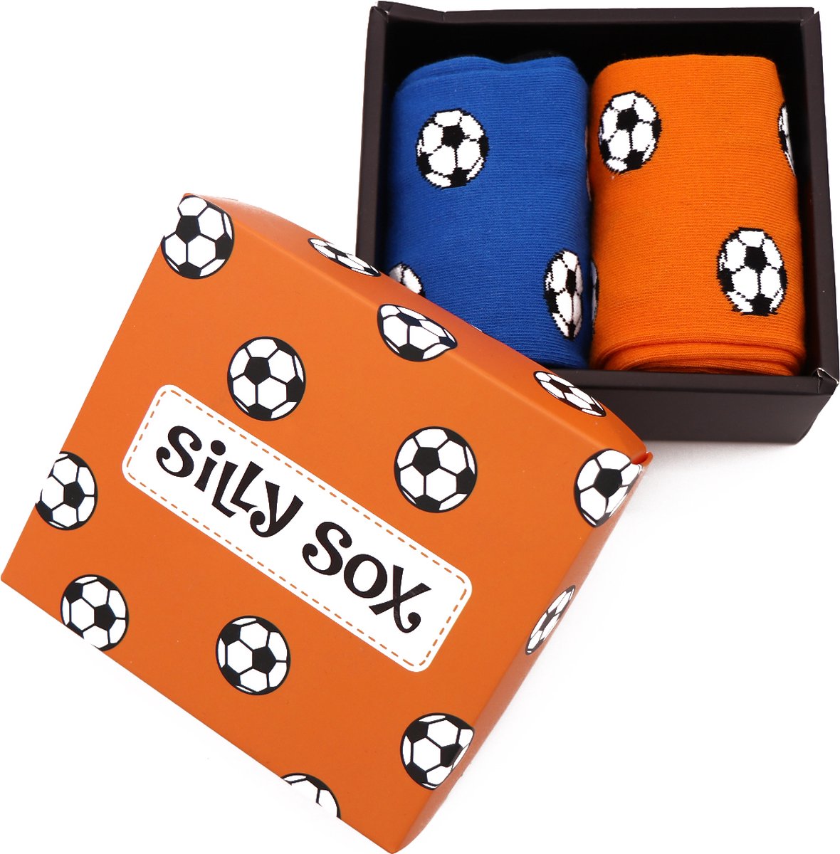 Silly Sox Giftbox, Oranje | bol.com