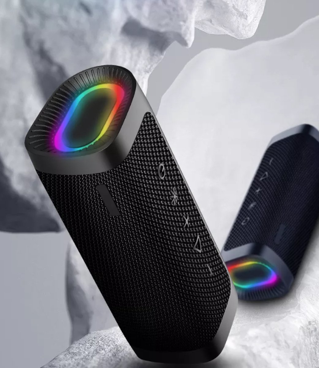 Pulver Speaker draadloos - Ultra RGB Led - Muziek box - 15 watt ...
