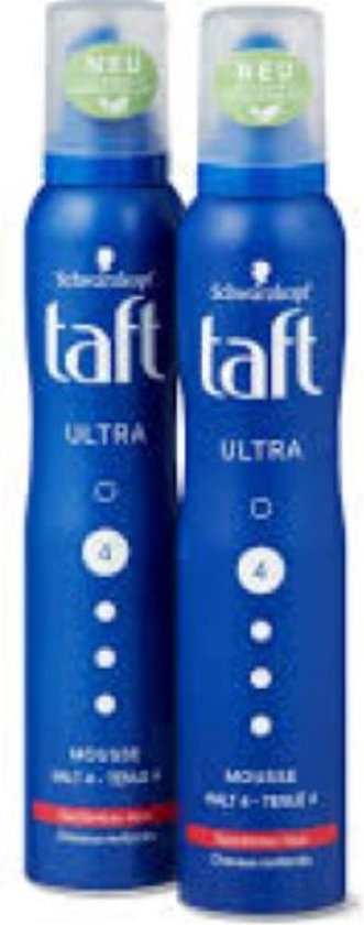 Taft Mousse - Ultra Strong - 2 x 200 ml | bol.com