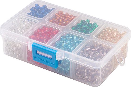 Rocailles kralen | kralen regenboog | 4 mm | kralen set | diy sieraden ...